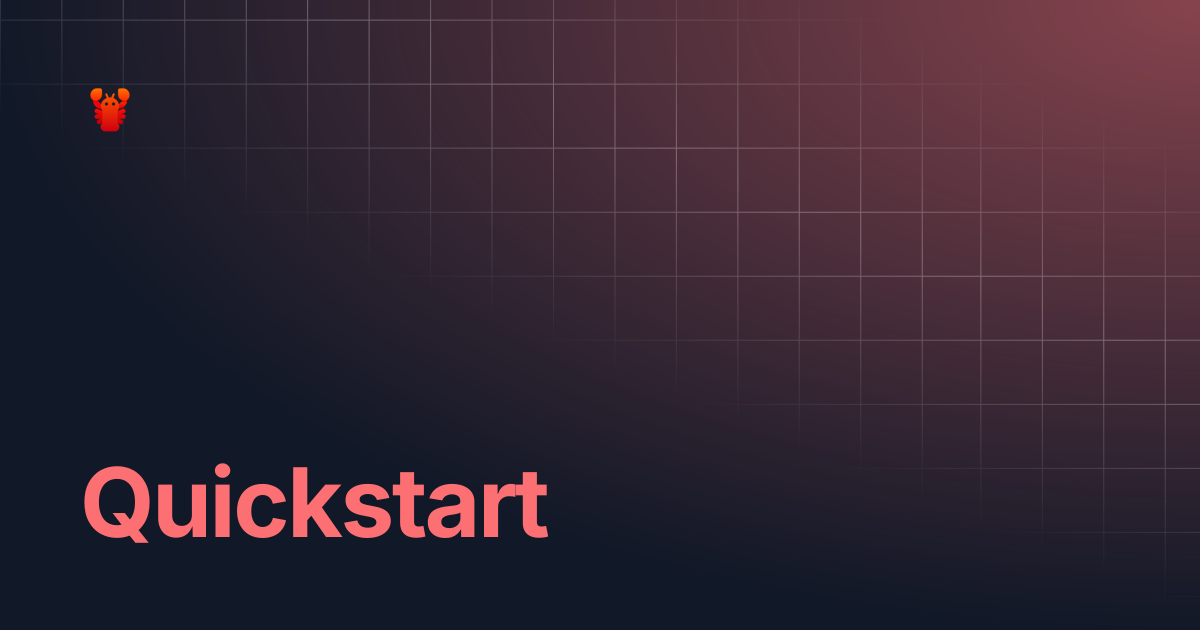 Quickstart | Molt ID